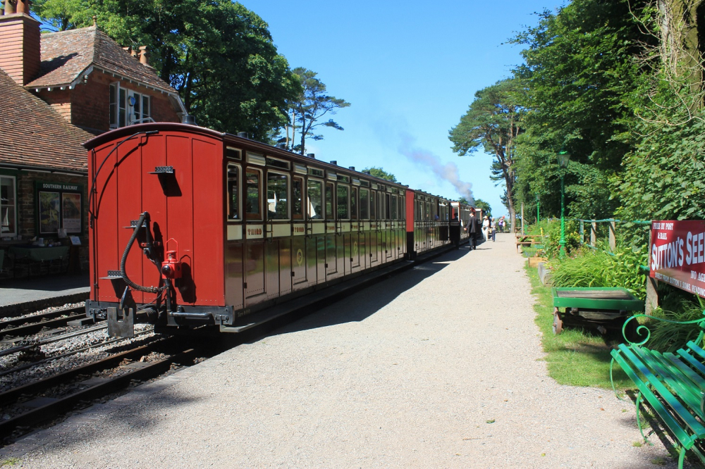 Progress at Woody Bay Station - The Lynton & Barnstaple Railway