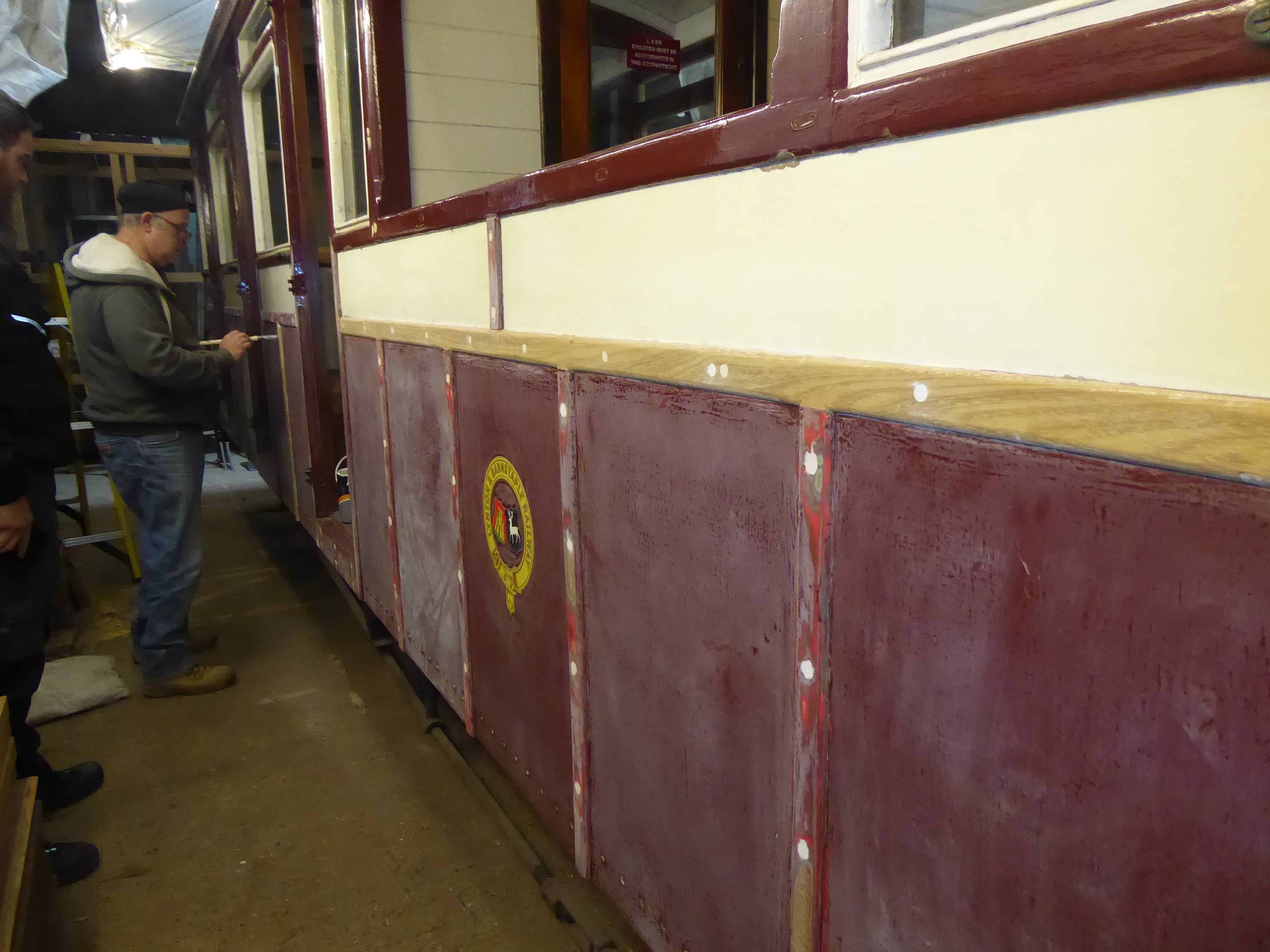Carriage No. 7 Update - The Lynton & Barnstaple Railway