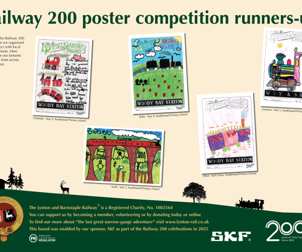 Railway 200 Poster competition results - The Lynton & Barnstaple Railway