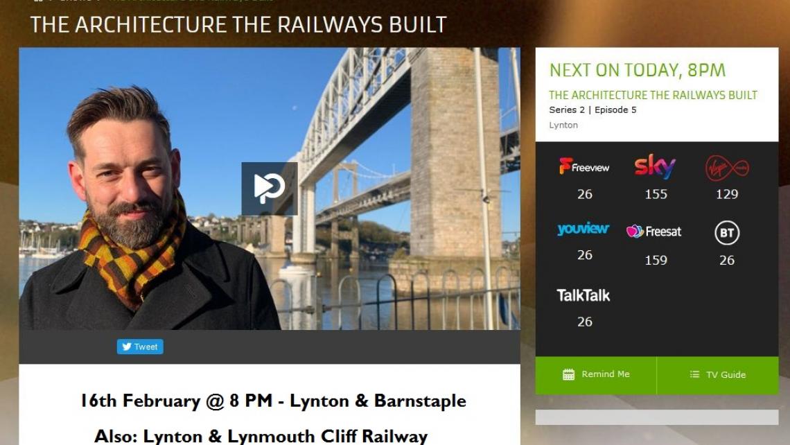 Lynton & Barnstaple on TV 16th February - The Lynton & Barnstaple Railway