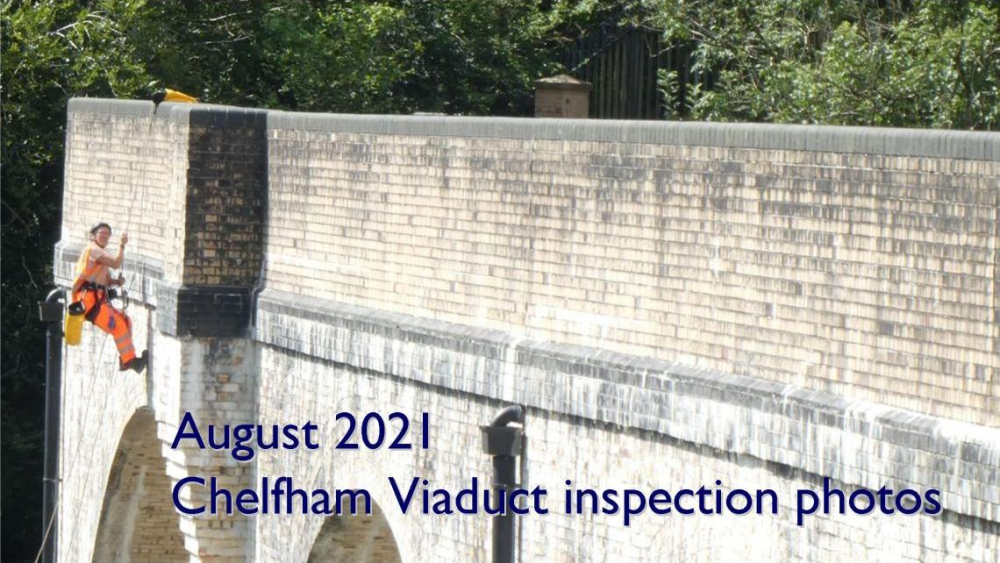 Chelfham Viaduct Inspection 2021 - The Lynton & Barnstaple Railway